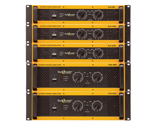 Studiomaster DJA 2500 DJA Series EV Radios Public Address Systems,Playback Systems